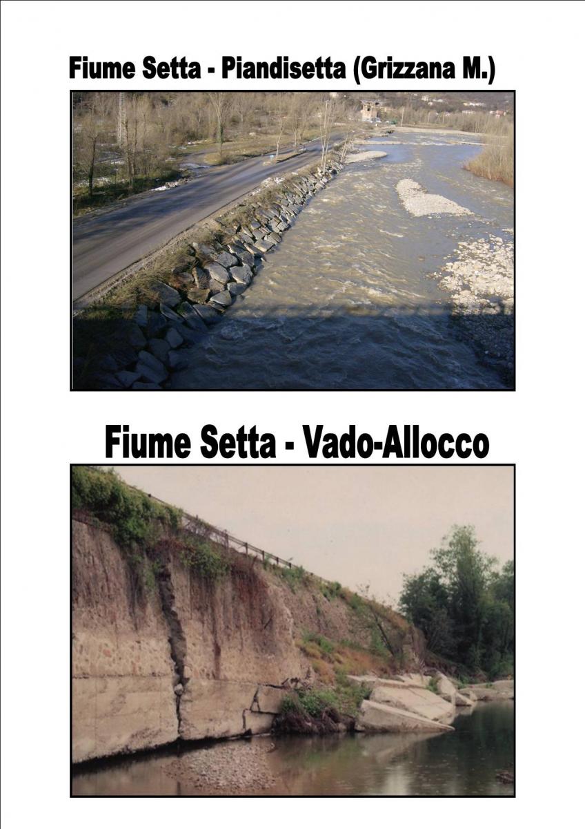 Tratti del Fiume Setta a confronto | LoianoWeb